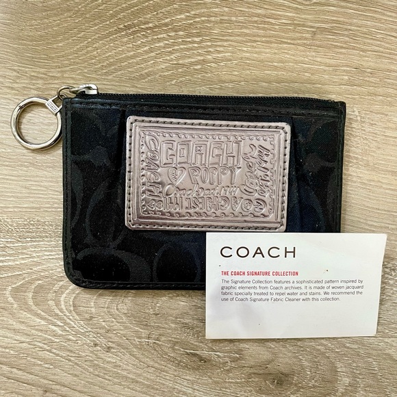 Coach | Bags | Vintage Coach Poppy Wallet Keychain | Poshmark